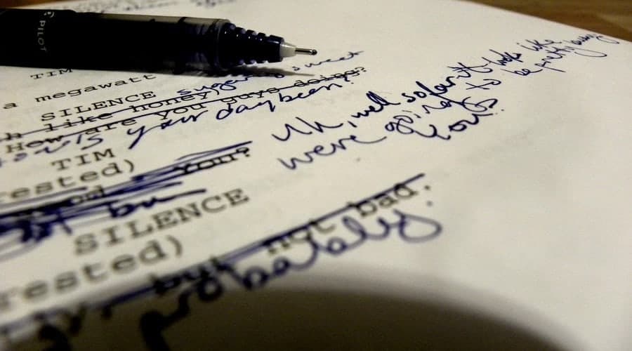 Script Mark-Up & Editing Services by Coverage Ink