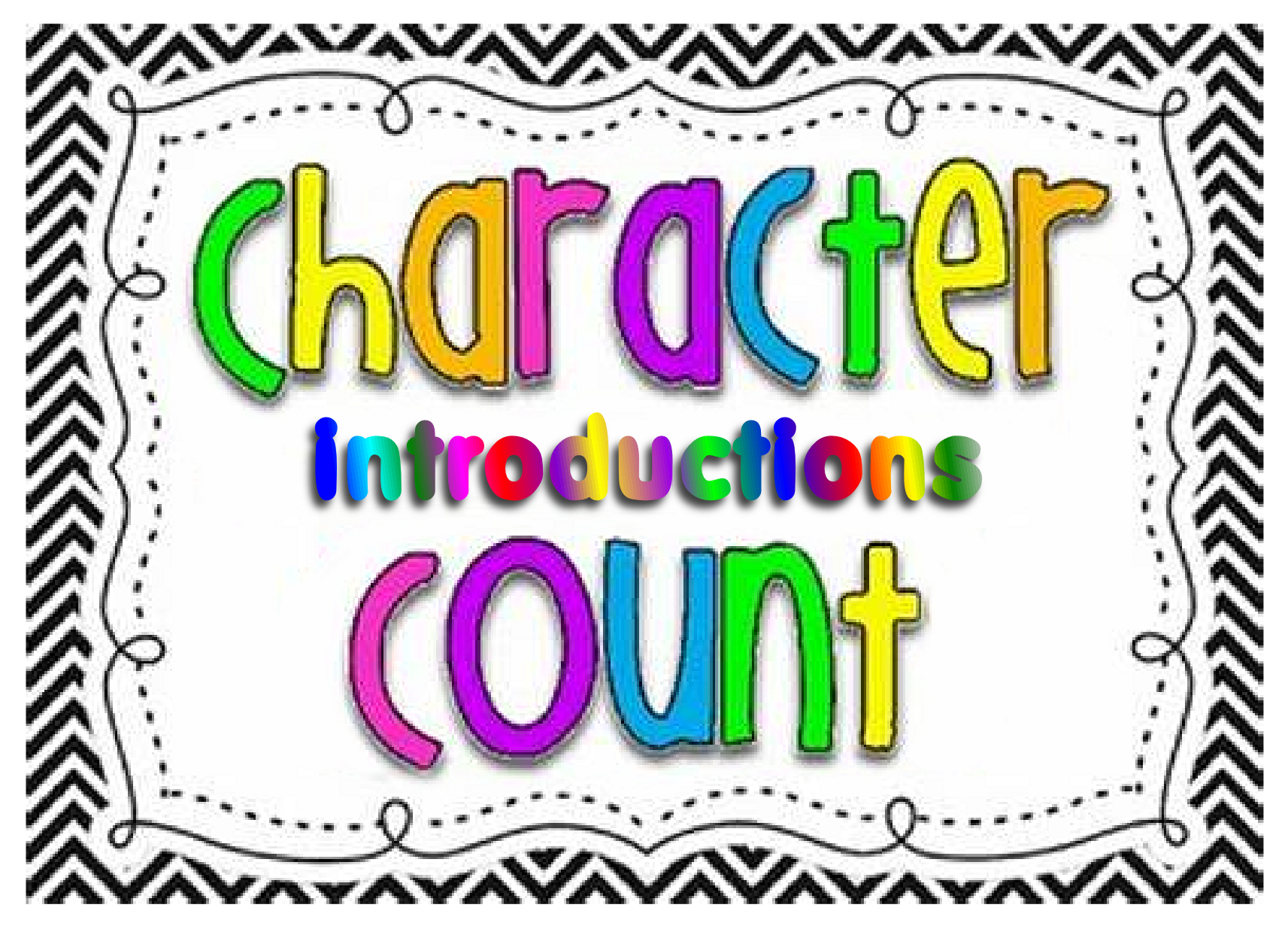 Effective Character Intros - Coverage, Ink