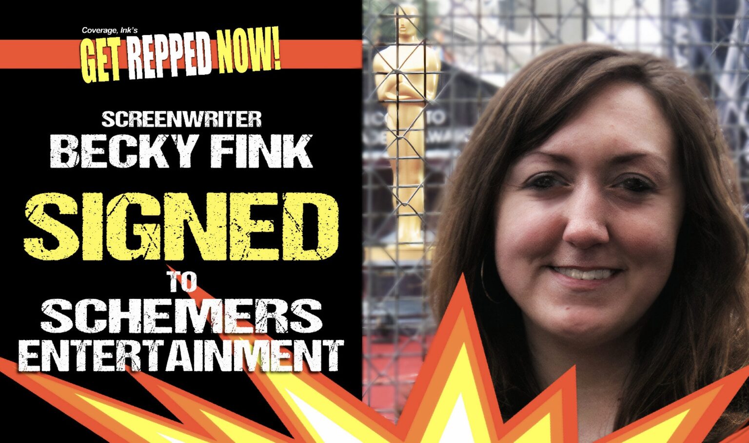 Signed Get Repped Now Consider: Becky Fink Closes Her Deal