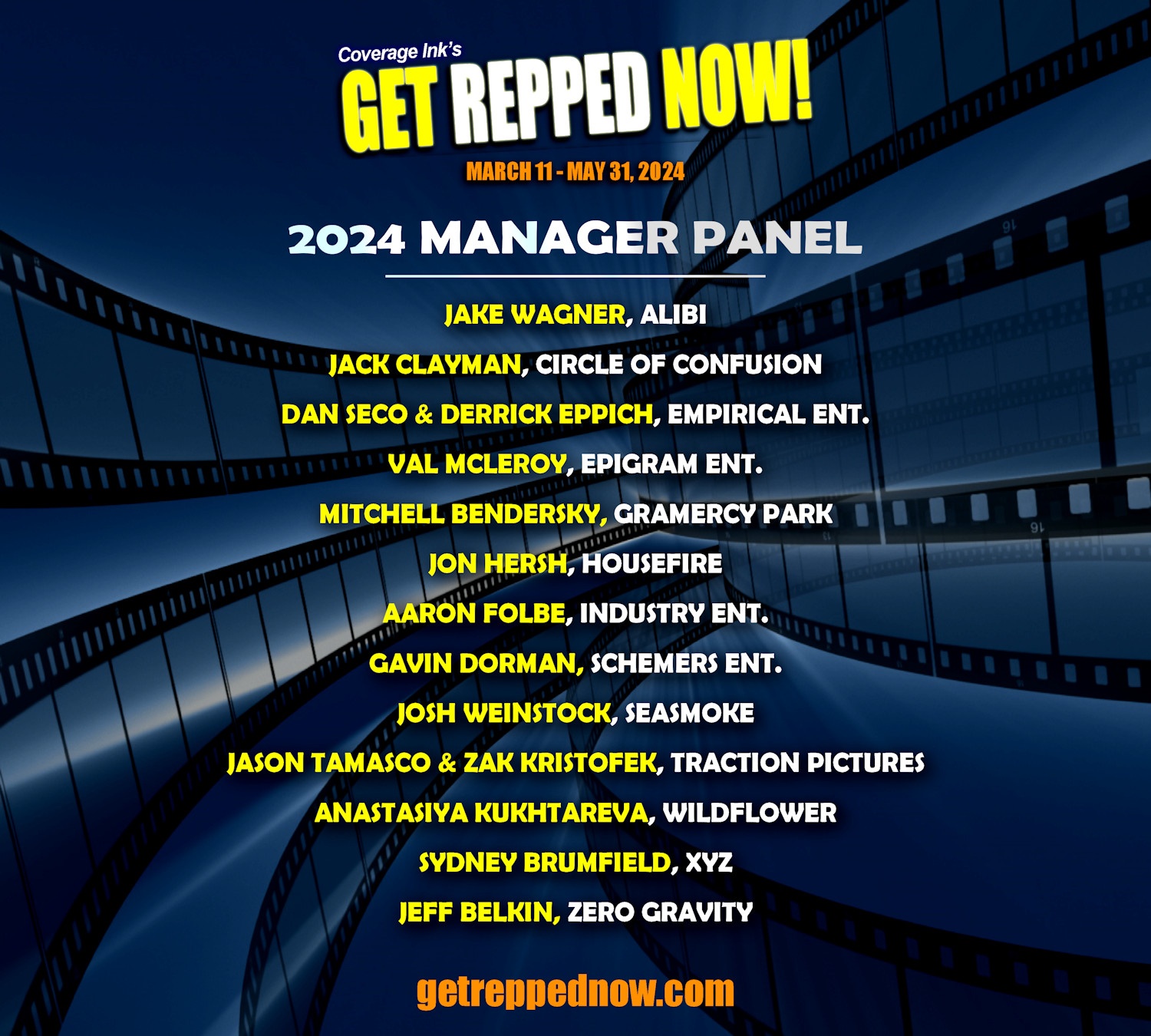 Meet the GET REPPED NOW panel for 2024 - Coverage, Ink